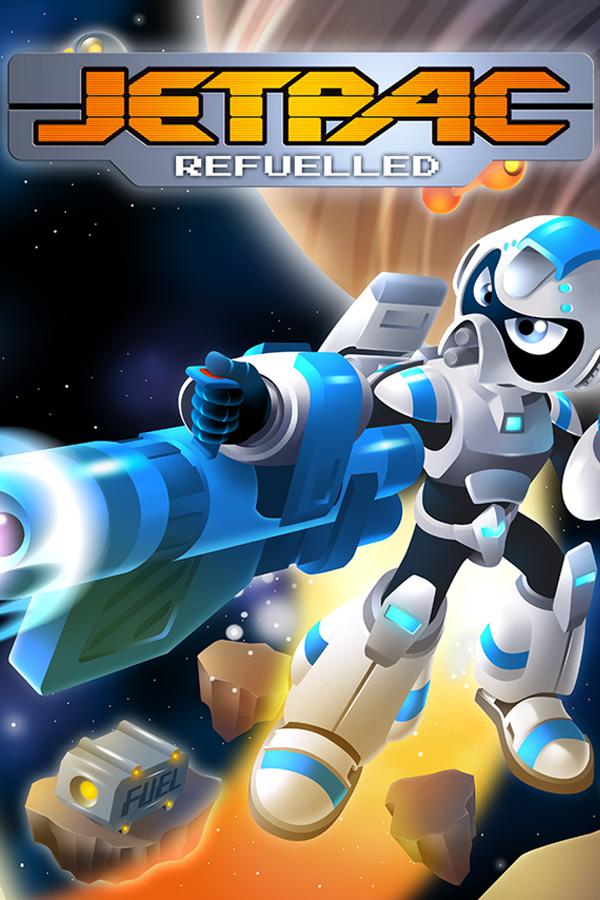 Jetpac Refuelled - даты релизов игры и обложки к ним