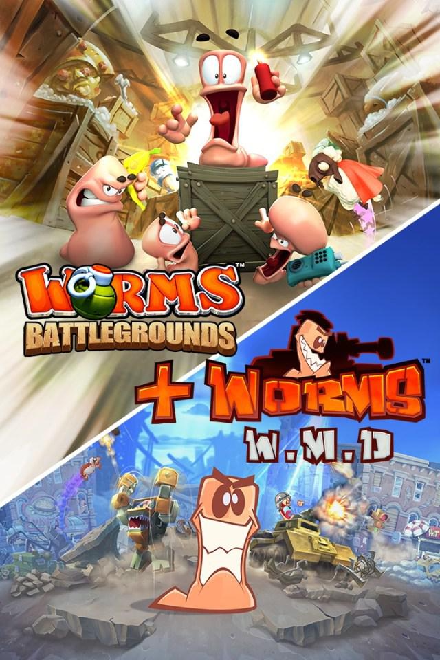 Worms Battleground / Worms W.M.D - даты релизов игры и обложки к ним