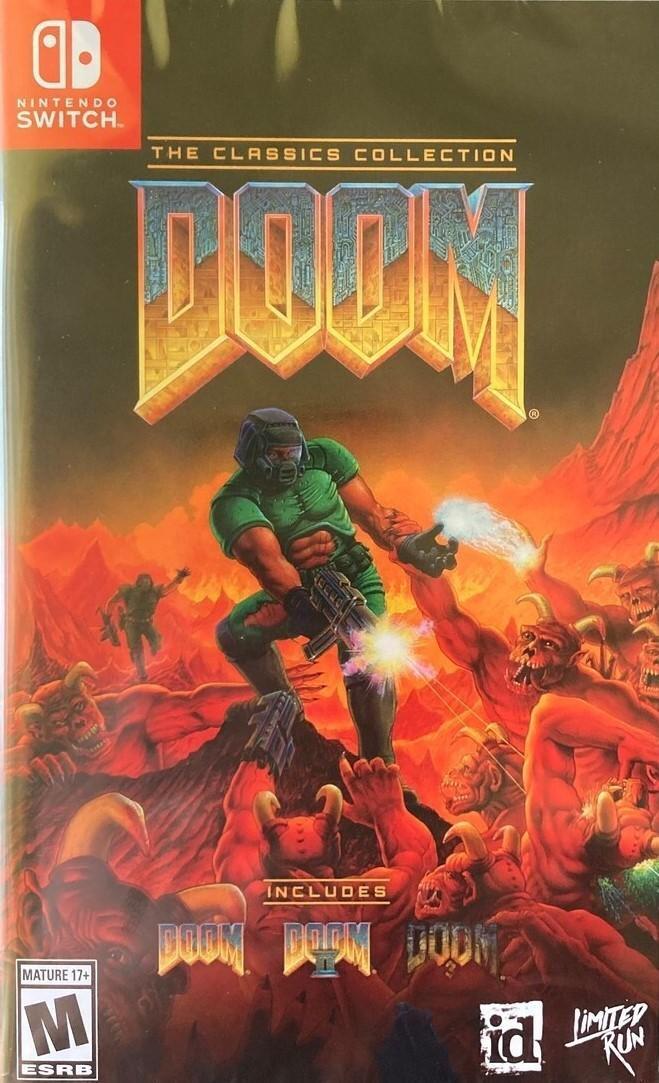 DOOM: The Classics Collection - даты релизов игры и обложки к ним