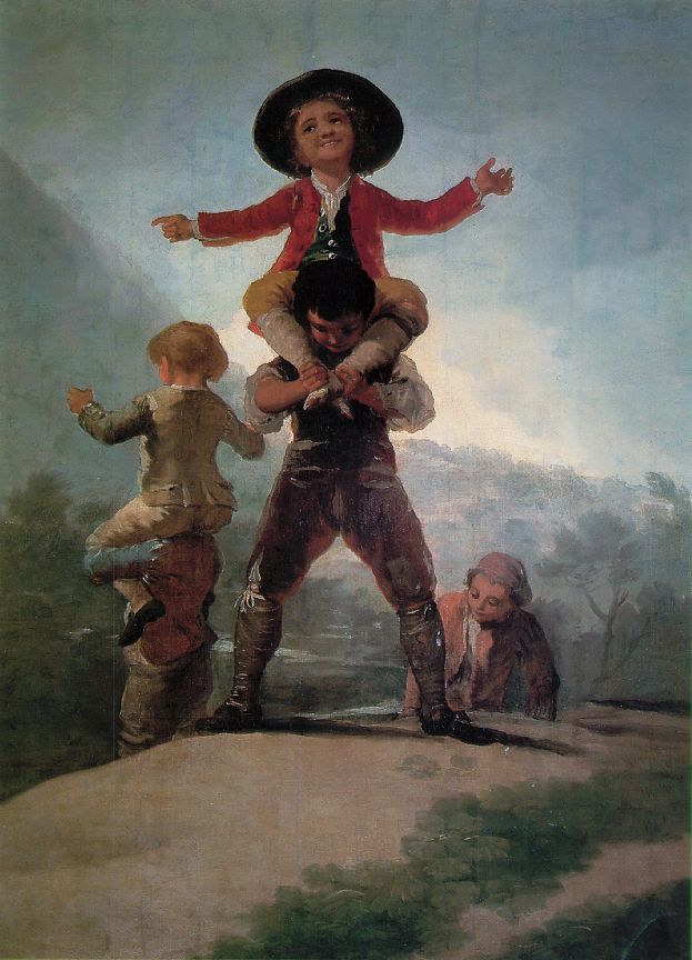 Игра в жмурки — Франсиско Хосе де Гойя и Лусьентес [francisco De Goya]